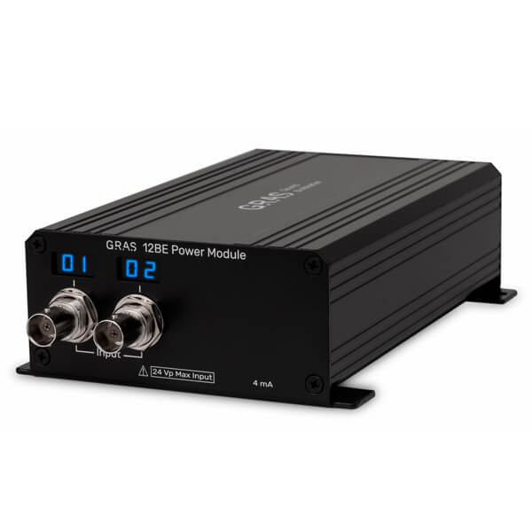 GRAS 12BE - Dwukanałowy moduł zasilający